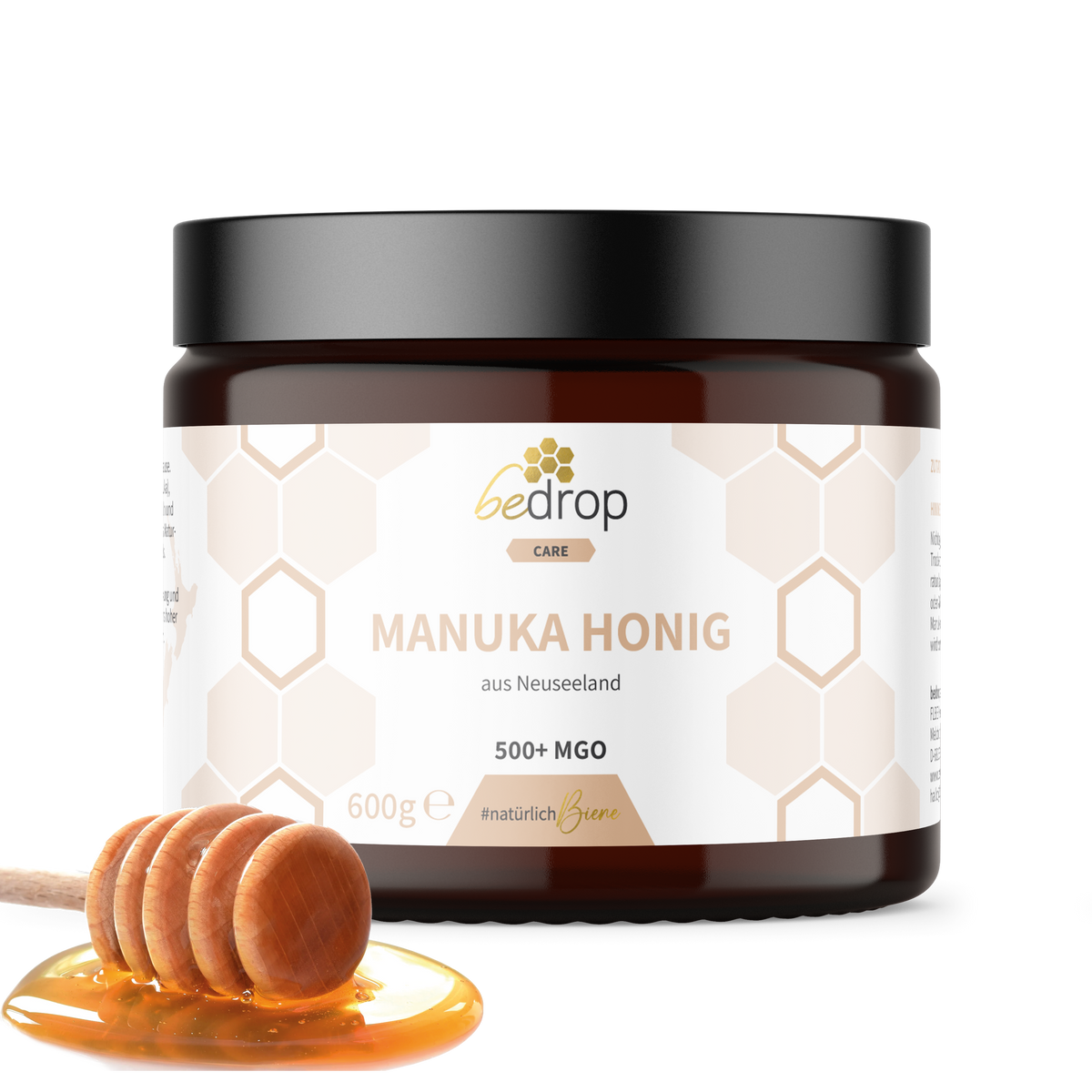 XXL Manuka Honig 600g – zertifiziert MGO 500+ | bedrop.de