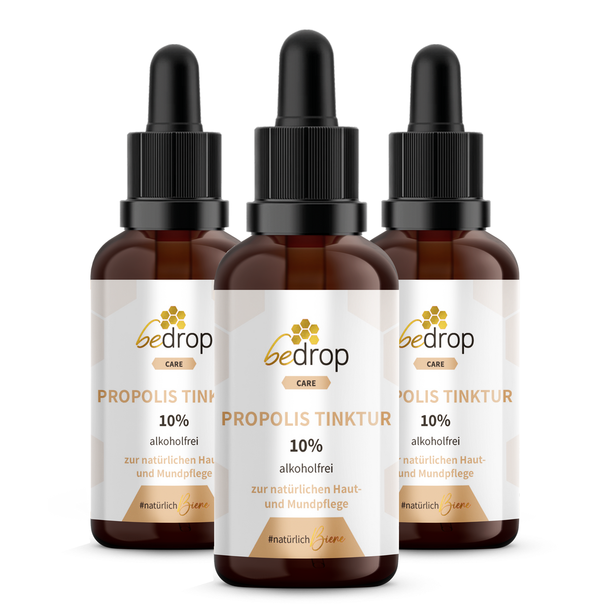 Propolis Tinktur 3er Set – alkoholfrei, 3x 30ml | bedrop.de